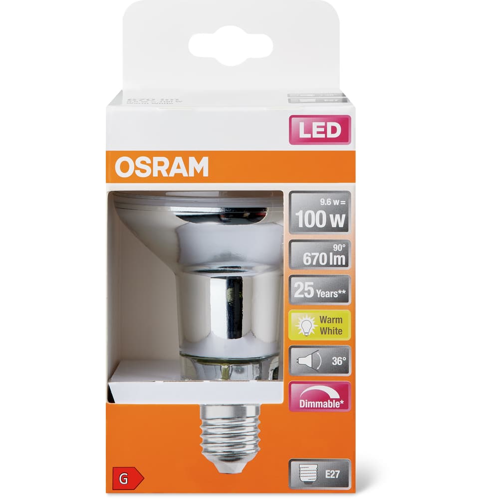 Osram · LED SUPERSTAR R80 100 36° 2700K E27 • Migros