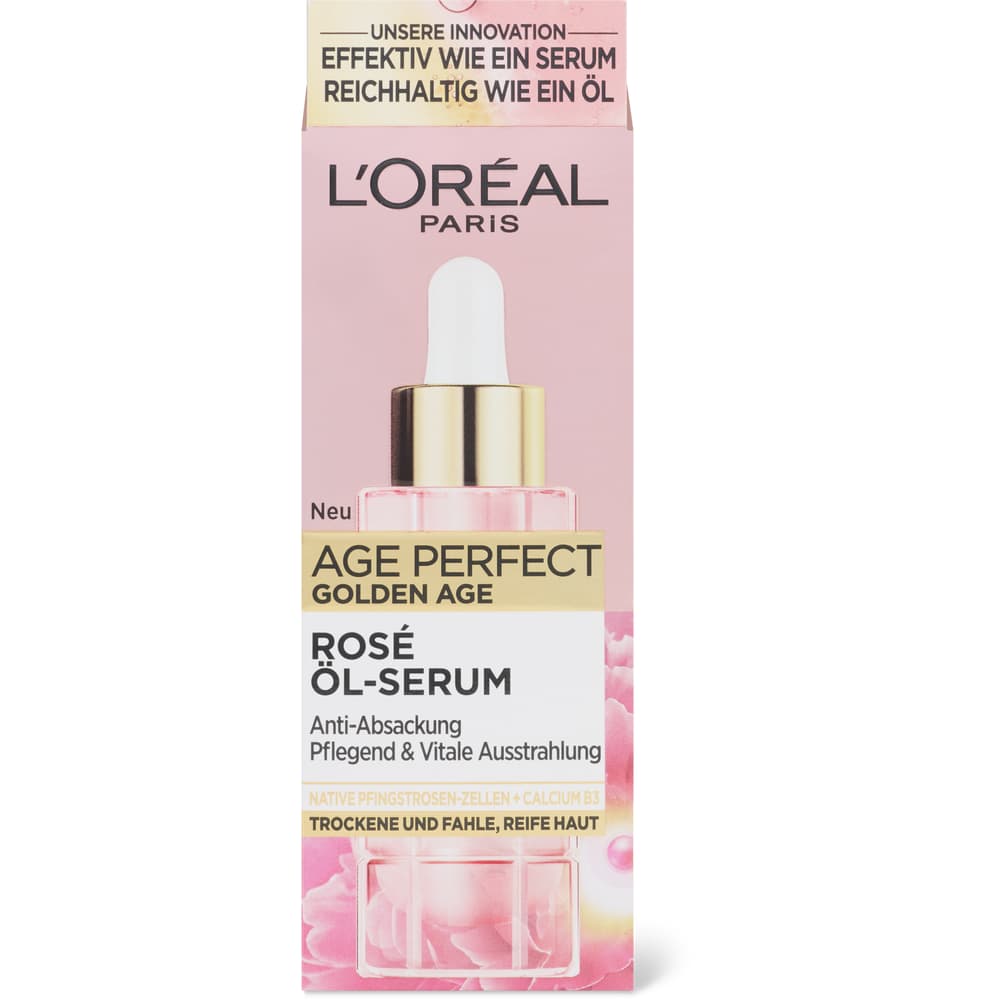 L'Oréal Age Perfect · Golden Age Rosé Oil Serum • Migros