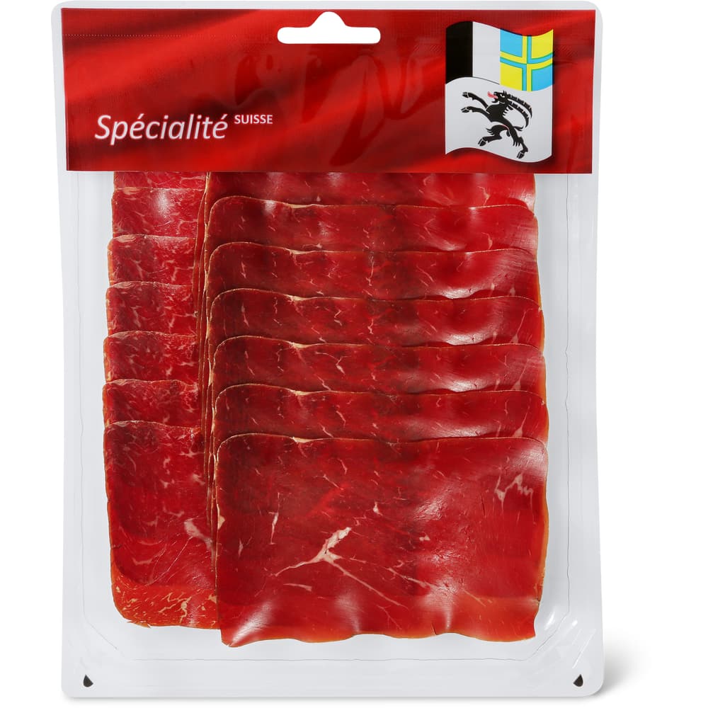 Spécialité Suisse · Dried meat Grisons · Maxi • Migros Online