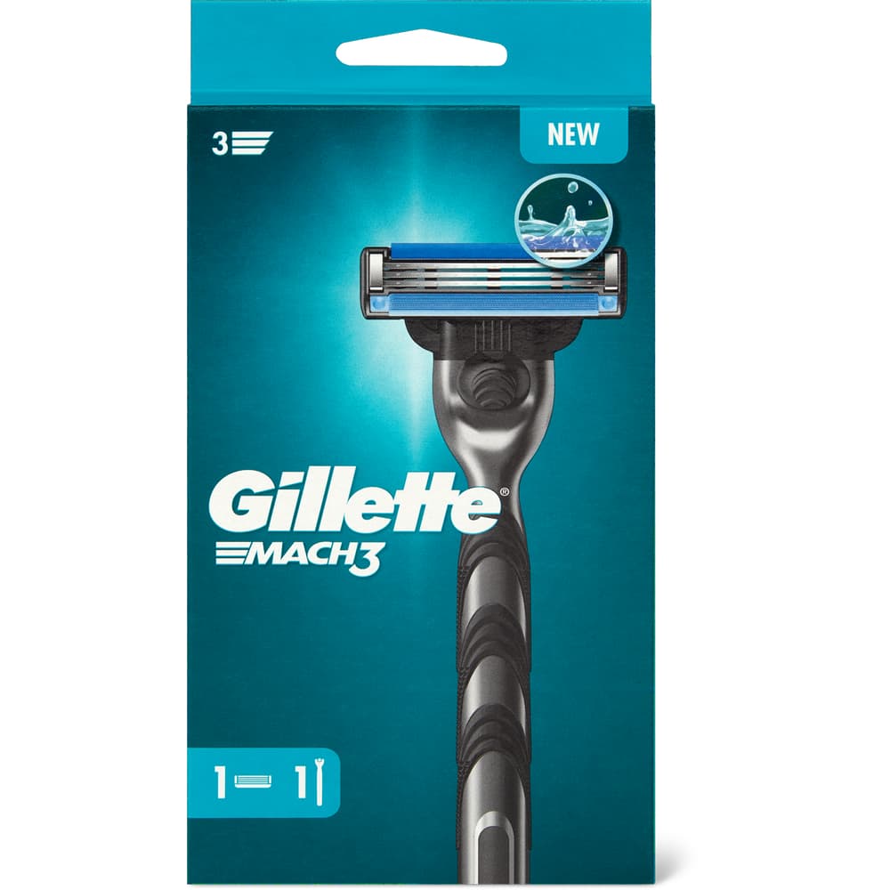 Gillette Mach3 · Rasierer · 3 Klingen • Migros