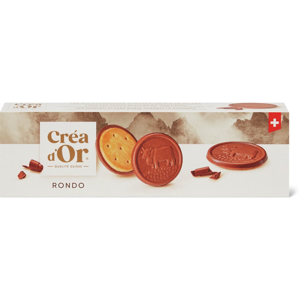 Créa d'Or · Gebäck mit Milchschokolade · Rondo • Migros Online