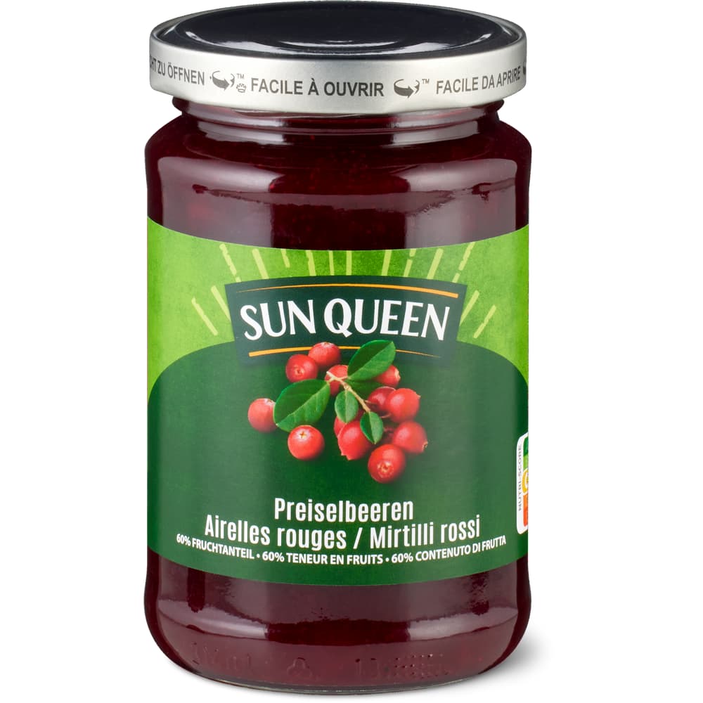 Sun Queen · Cranberries · 60% fruit content • Migros