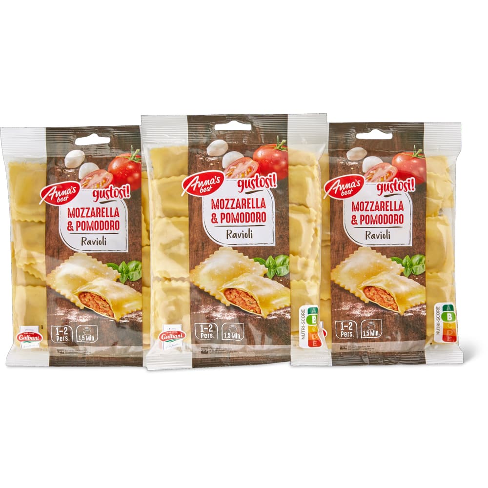 Anna's Best · Ravioli · Mozzarella & Pomodoro • Migros Online