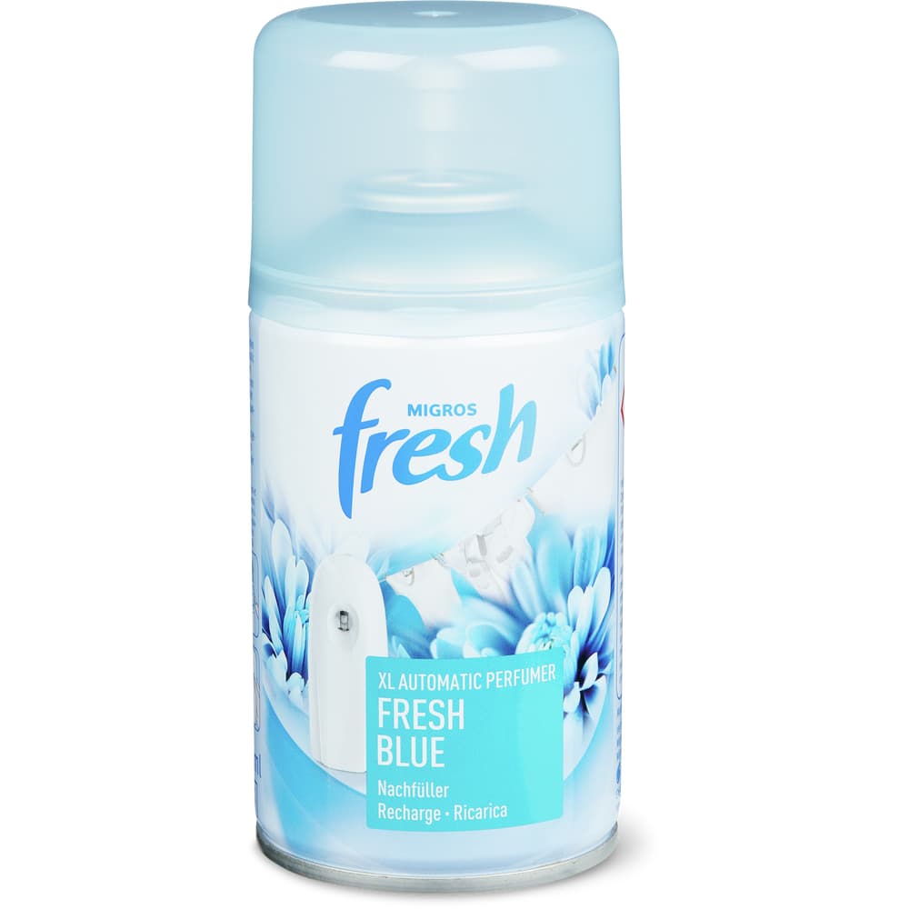 M-Fresh · Recharge XL Automatic Perfumer · Fresh Blue • Migros