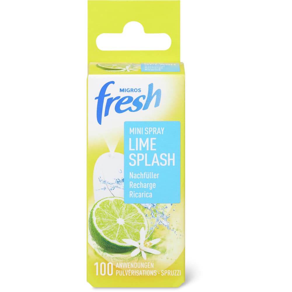 M-Fresh · Mini spray refill · Lime Splash • Migros Online