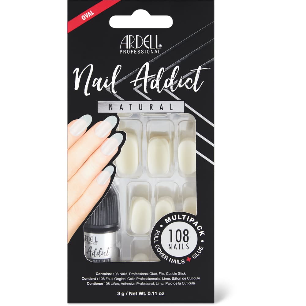 Ardell · Ardell Nail Addict Nat. Oval Multi 108 • Migros