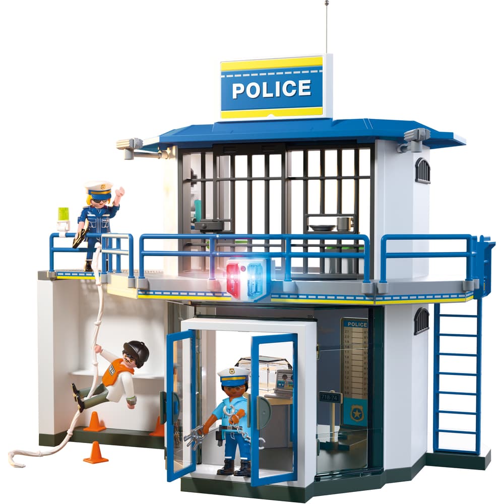 Playmobil · Polizeiwache mit Fahndungsraum 71874 • Migros