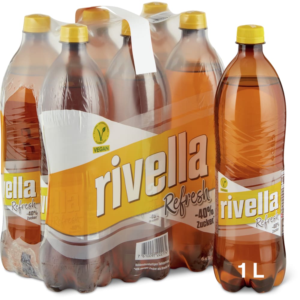 Rivella · Carbonated soft drink · Yellow - Refresh • Migros Online