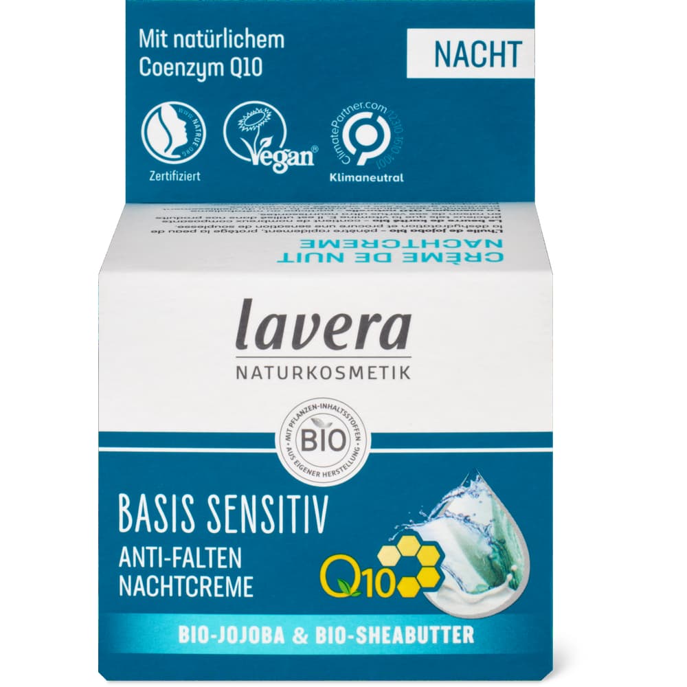 Lavera Basis Sensitiv Nachtcreme Q10 • Migros