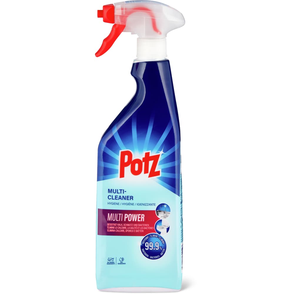 Potz · All-Purpose Cleaner · Multi-Cleaner • Migros