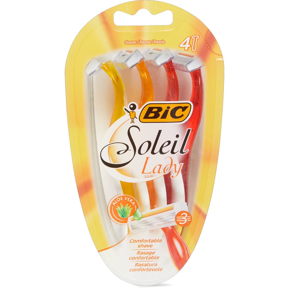 Bic Soleil Lady · Rasoirs jetables · 3 lames • Migros