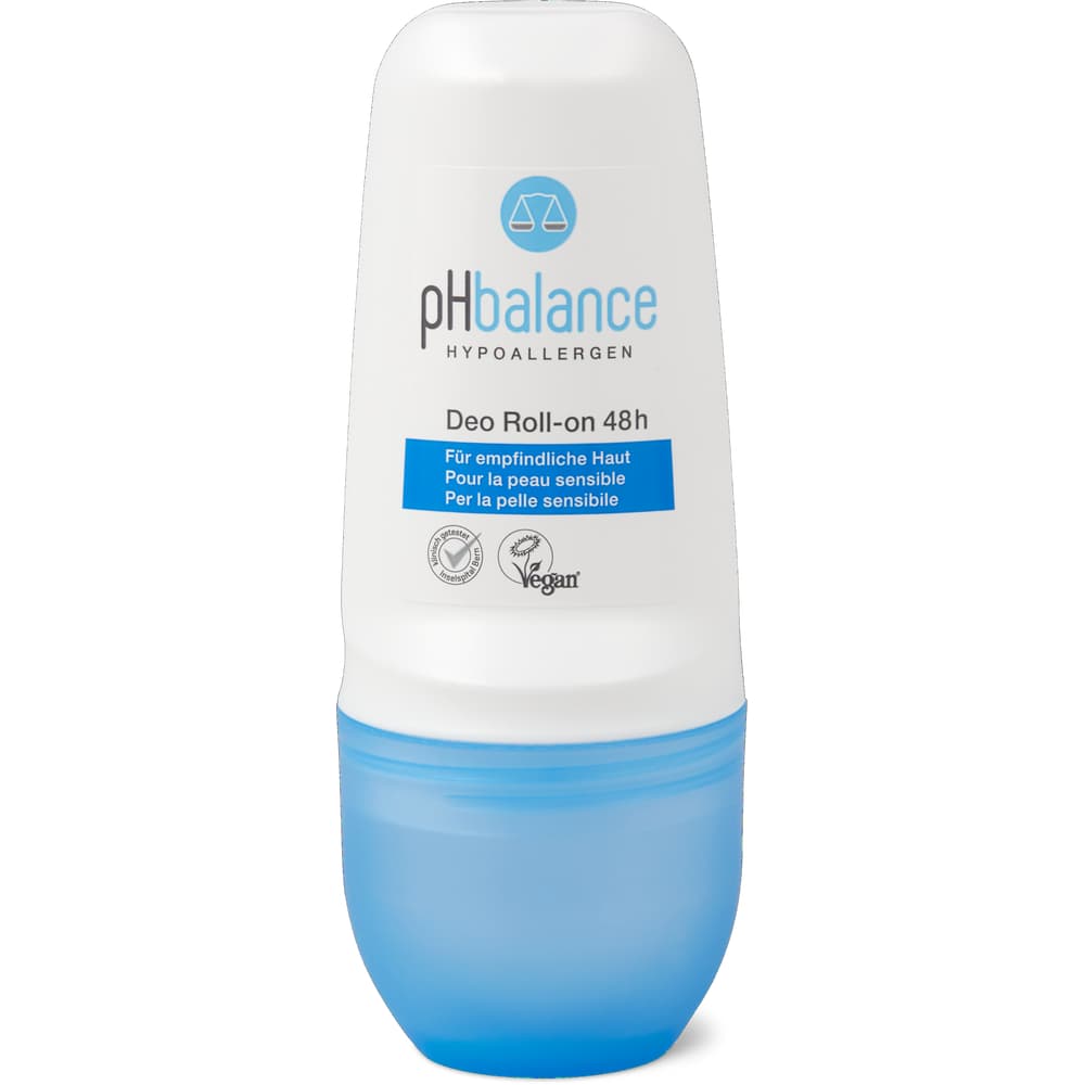 pH balance Hypoallergen · Deodorant Roll-On · 48h • Migros