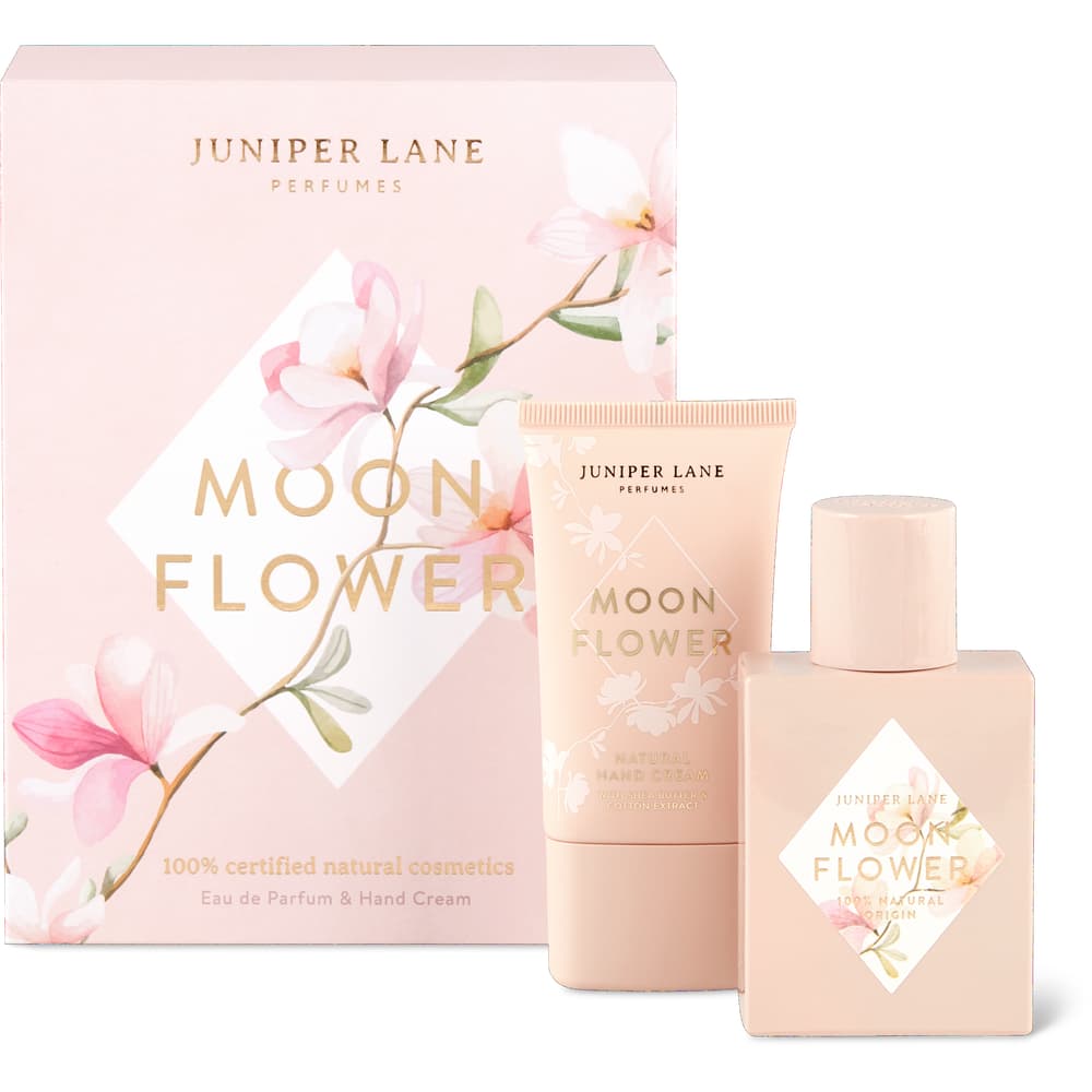 Juniper Lane Moon Flower · Weihnachtsset · 1x Eau de Parfum & 1x Handcreme • Migros Online