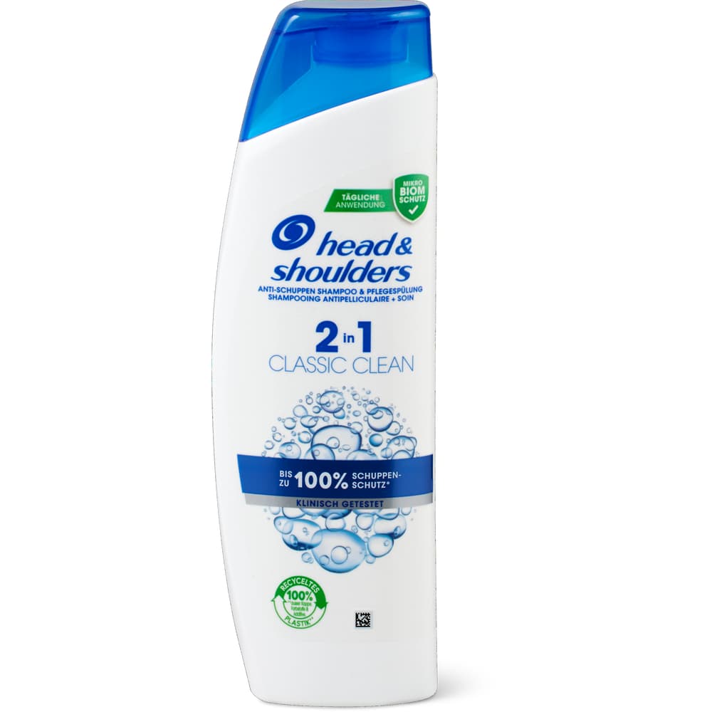 Head & Shoulders Classic Clean · Shampoo · Anti-dandruff, 2 in 1 • Migros