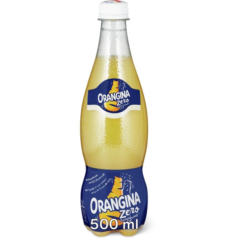 Orangina · Zero · ohne Zuckerzusatz • Migros