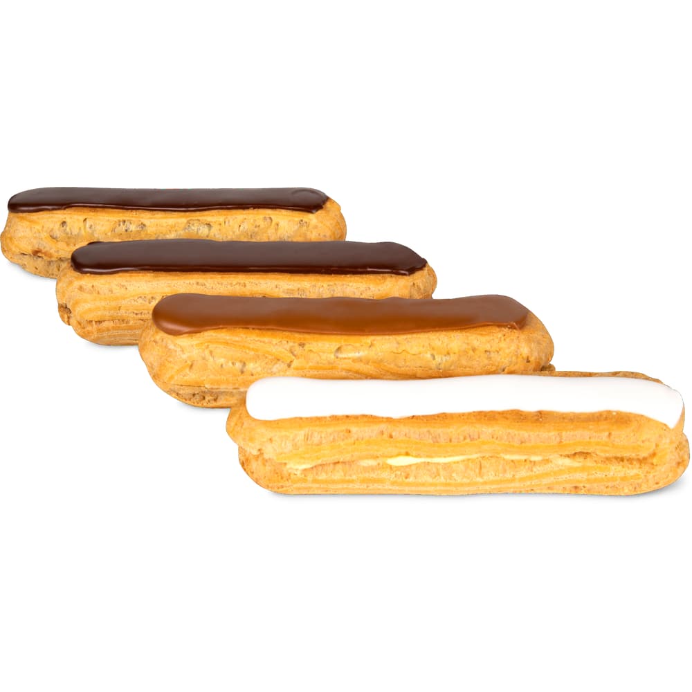 Frisch & Handgemacht · Assortiment 4 Eclairs • Migros