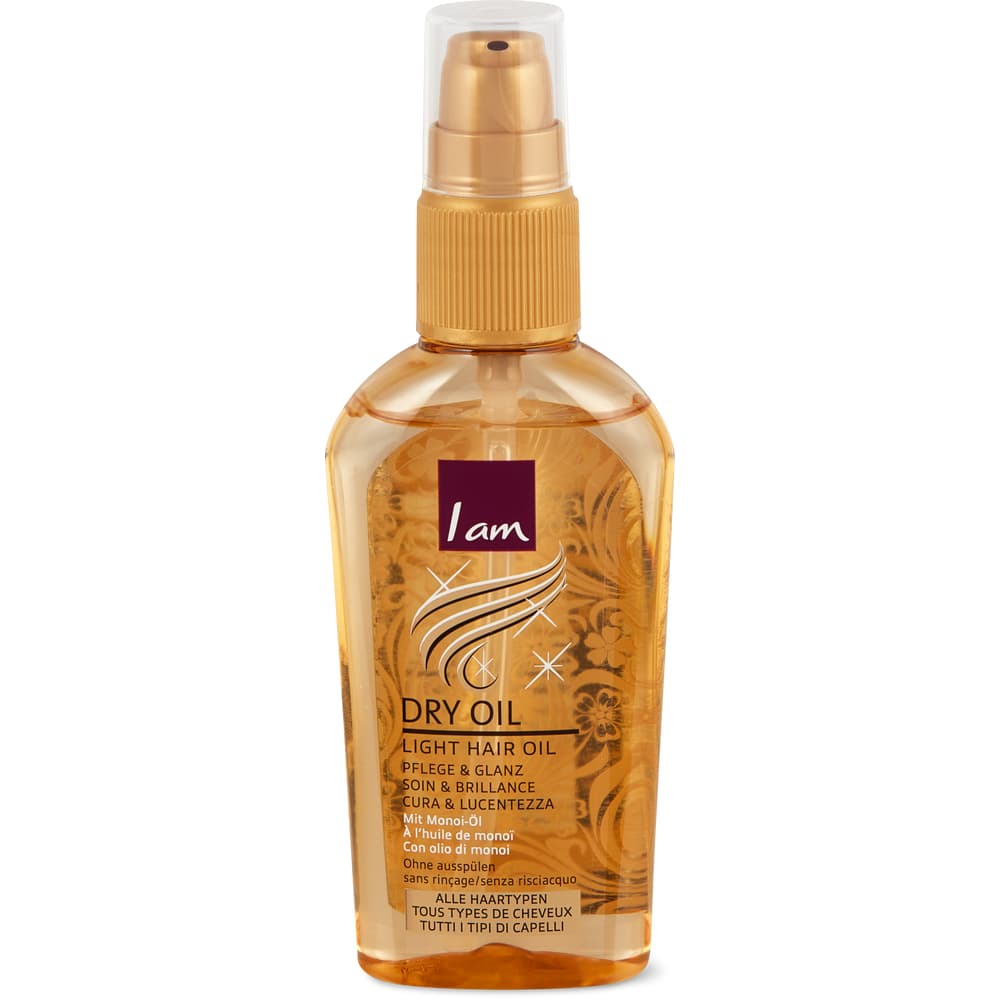 I am · I Am Dry Oil • Migros