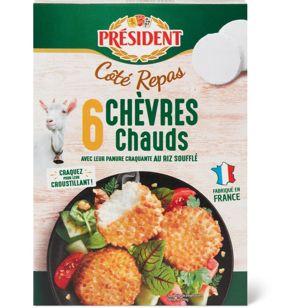 Président · Goat’s Cheese Medallions • Migros Online