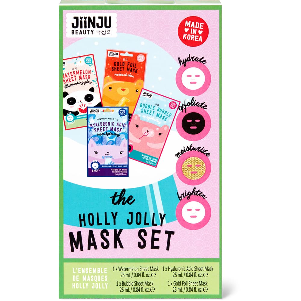 JiiNJU · Holly Jolly Mask Set • Migros