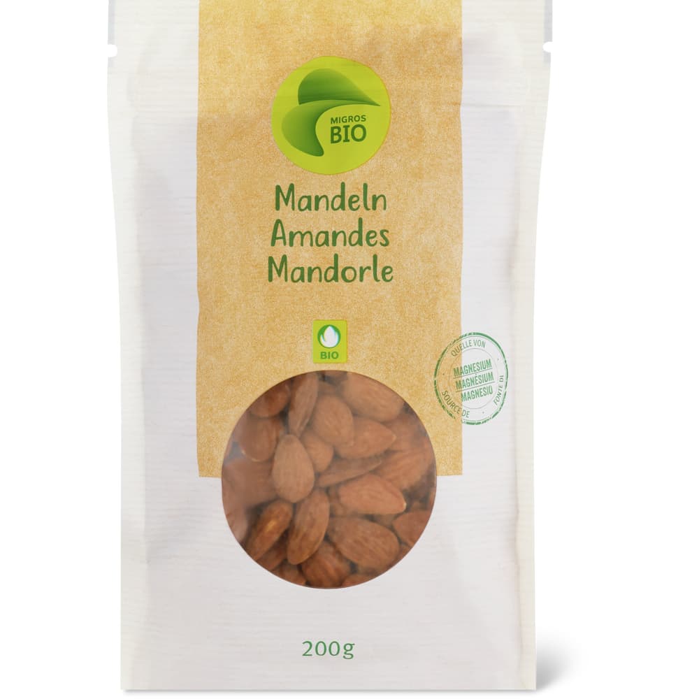 Migros Bio · Mandeln · Nicht gesalzen • Migros Online