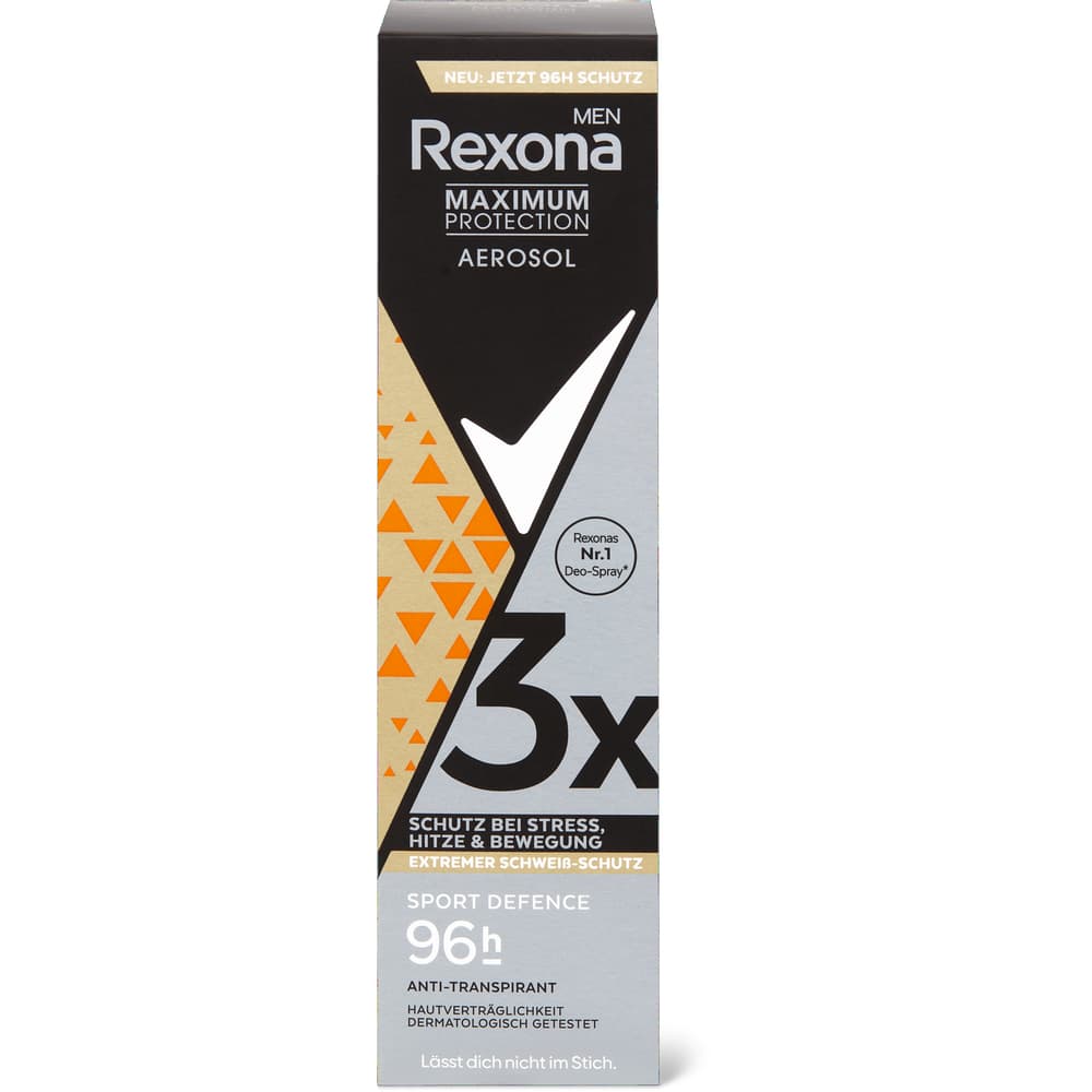 Rexona Maximum Protection · Deo Spray Sport Defence · 96h, Anti ...