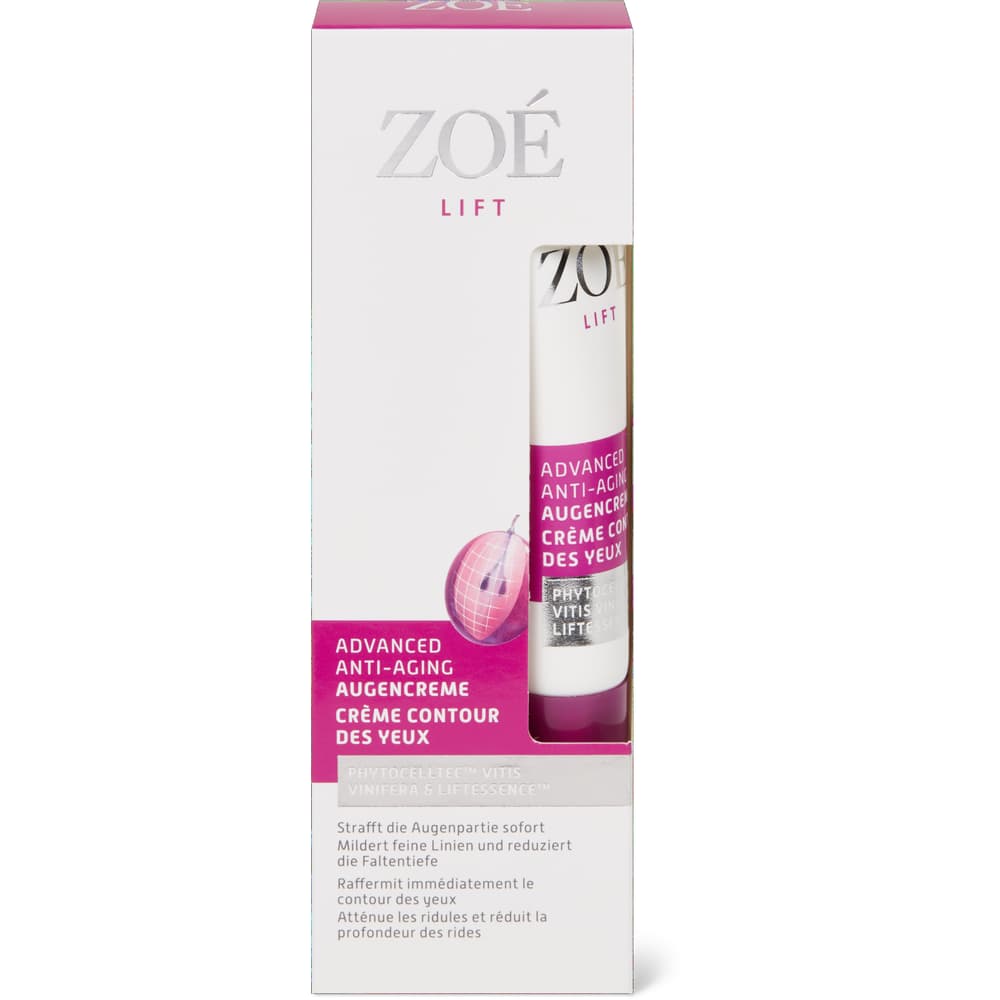 Zoé Lift · Augenkonturpflege · Mit Phytocelltec Vitis Vinifera ...