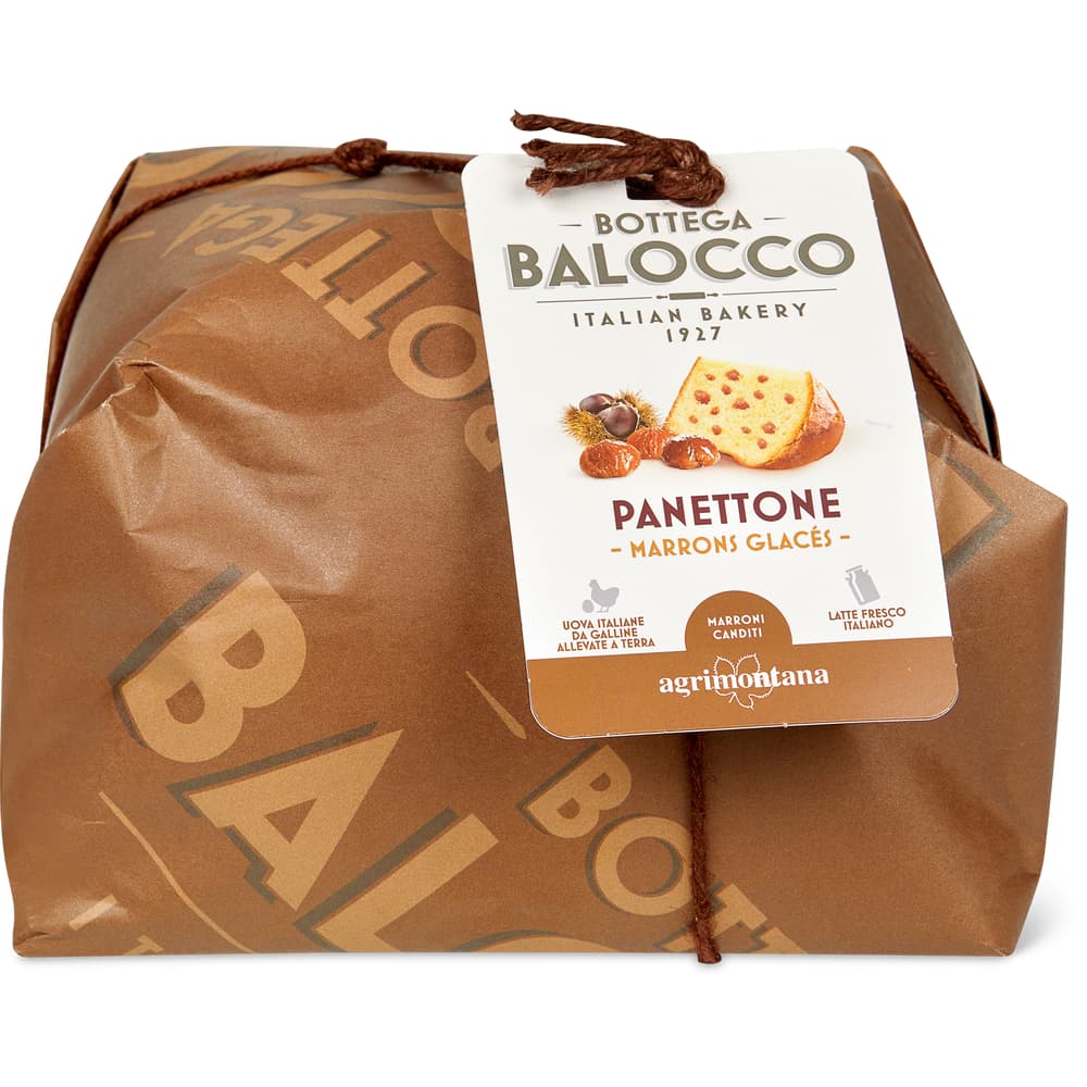 Balocco Balocco · Panettone · Candied Chestnuts • Migros Online
