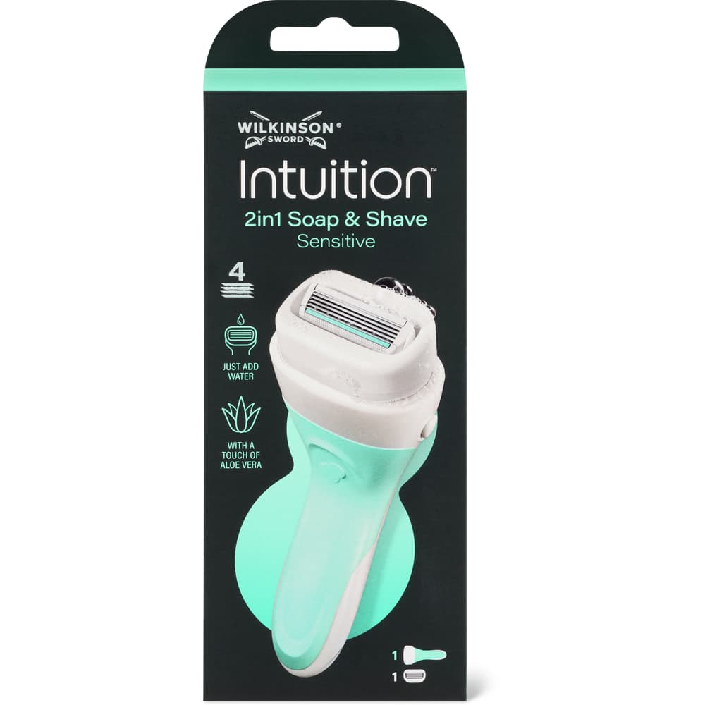 Wilkinson Intuition · 2in1 Soap & Shave Rasierer · Sensitive • Migros ...