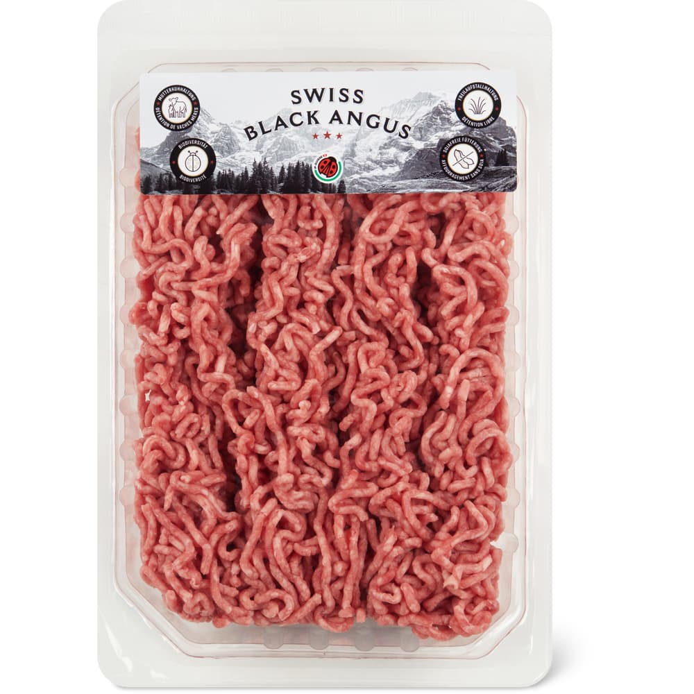 Swiss Black Angus IP-SUISSE · Viande hachée de boeuf • Migros