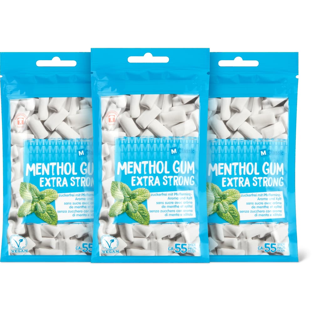 M-Classic · Kaugummi · Menthol Extra Strong • Migros Online