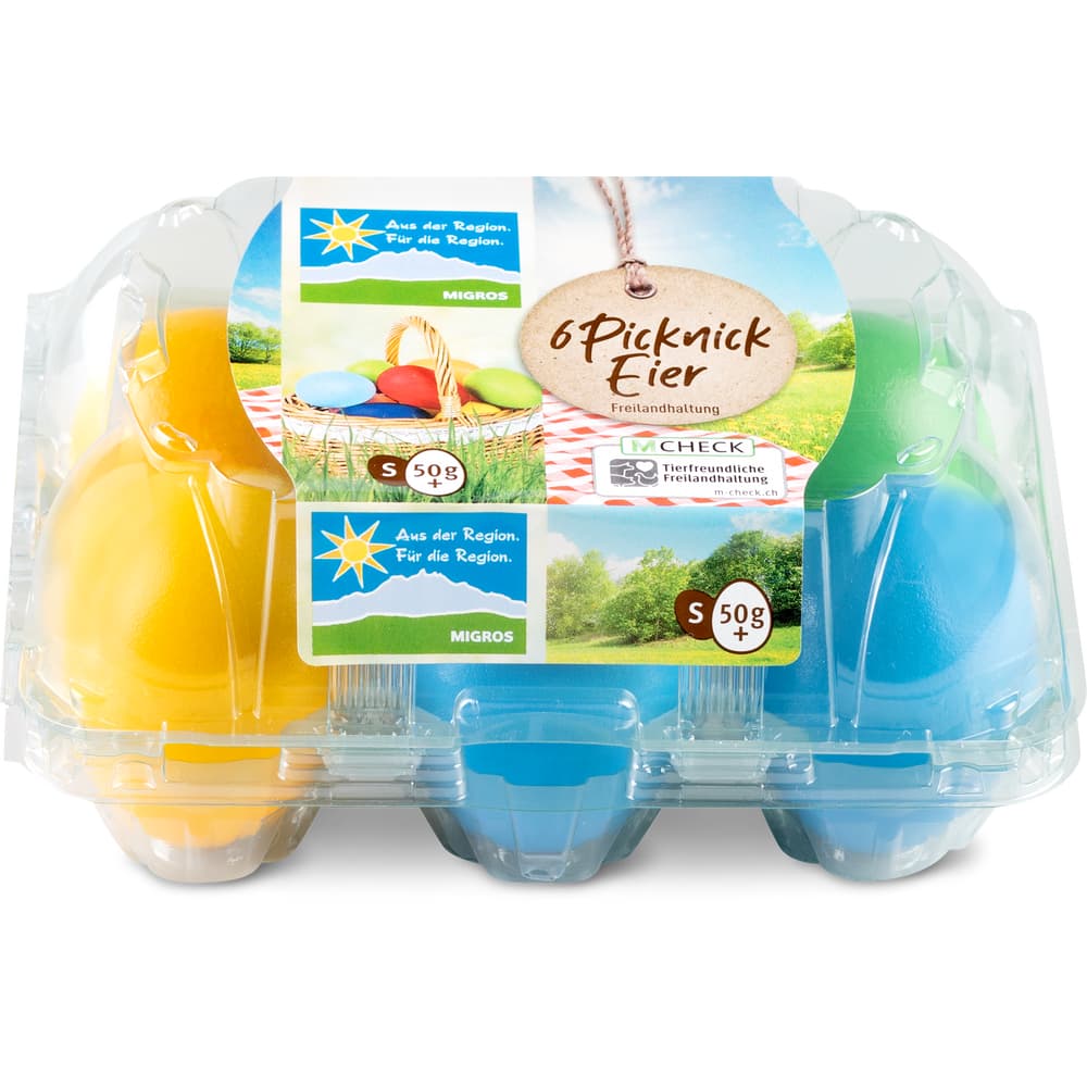 Picknick Eier · Freiland 50g+ • Migros