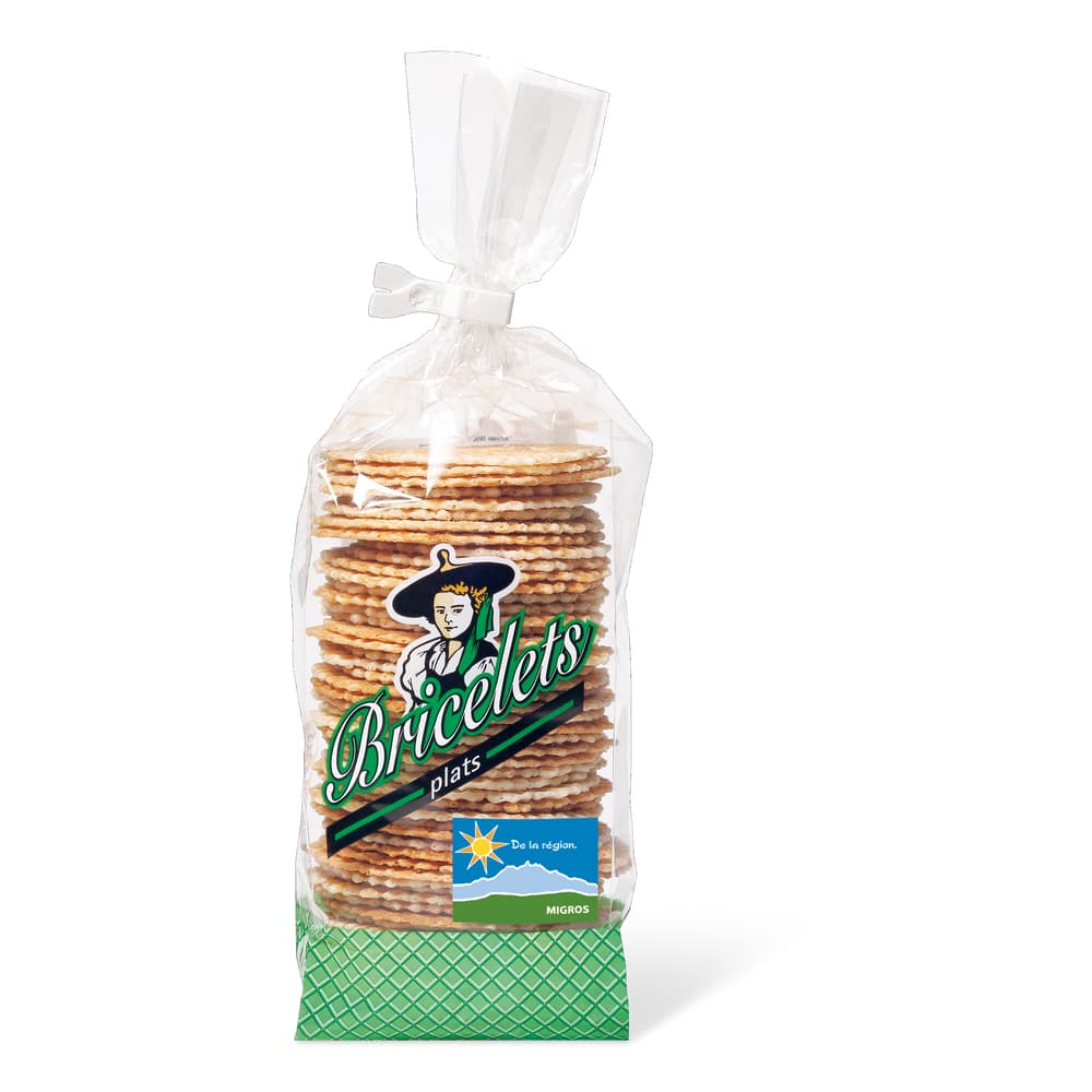 Bricelets plats · De la région, plats • Migros