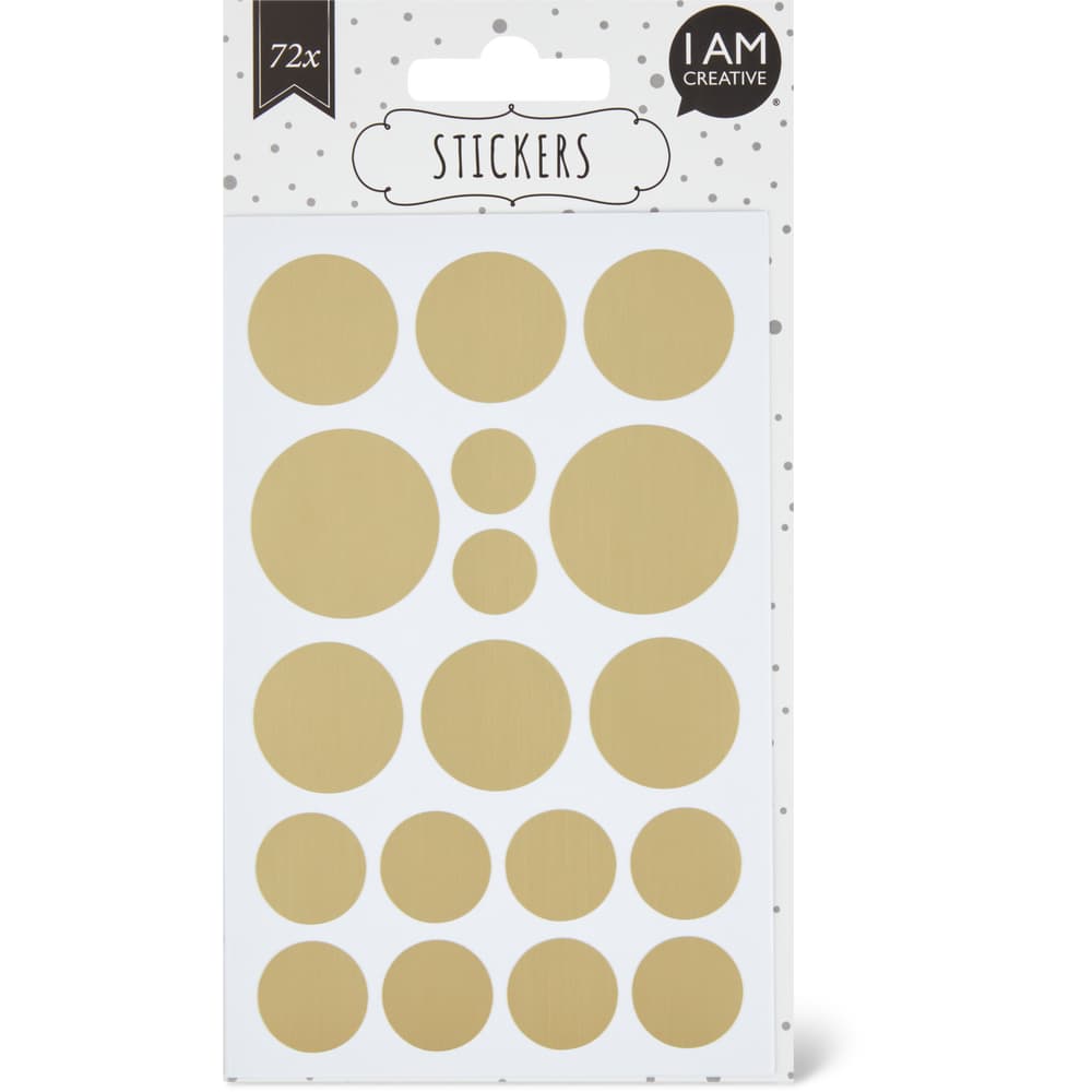 I AM CREATIVE · Stickers • Migros