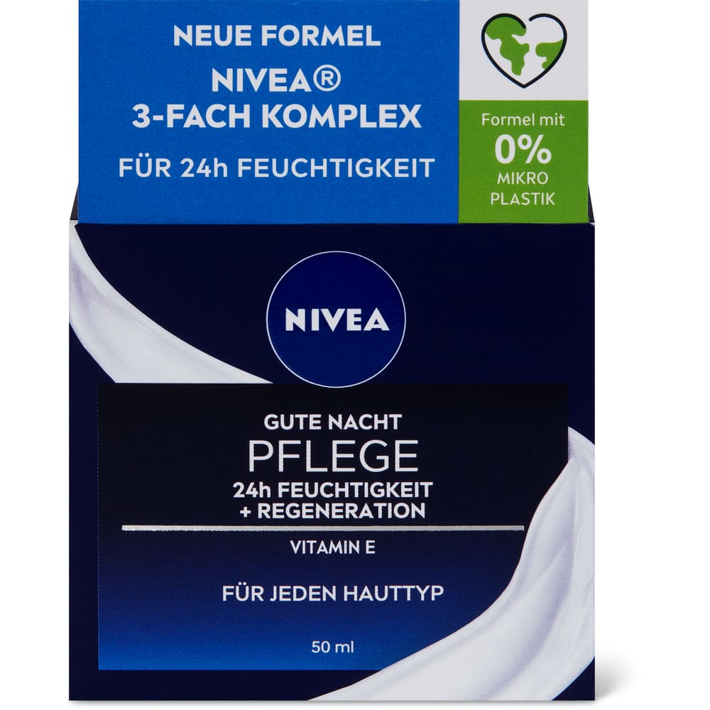 Nivea · Good Night Cream · 24-Hour Moisture • Migros