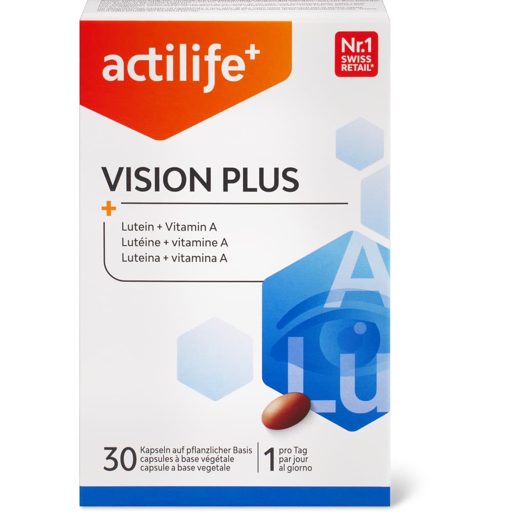 Actilife · Capsule Vision Plus • Migros