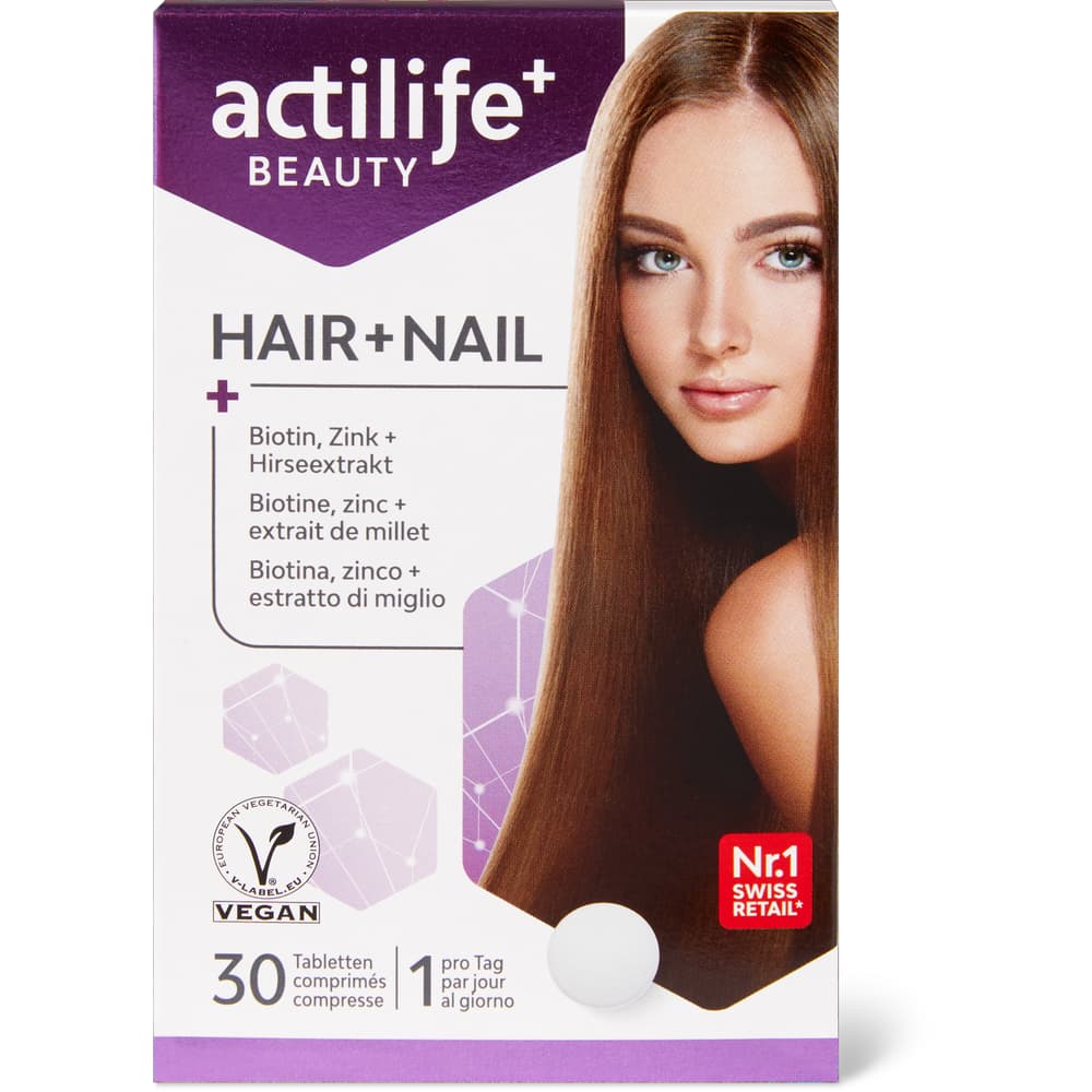 Actilife Beauty · Tabletten · Hair+Nail • Migros Online