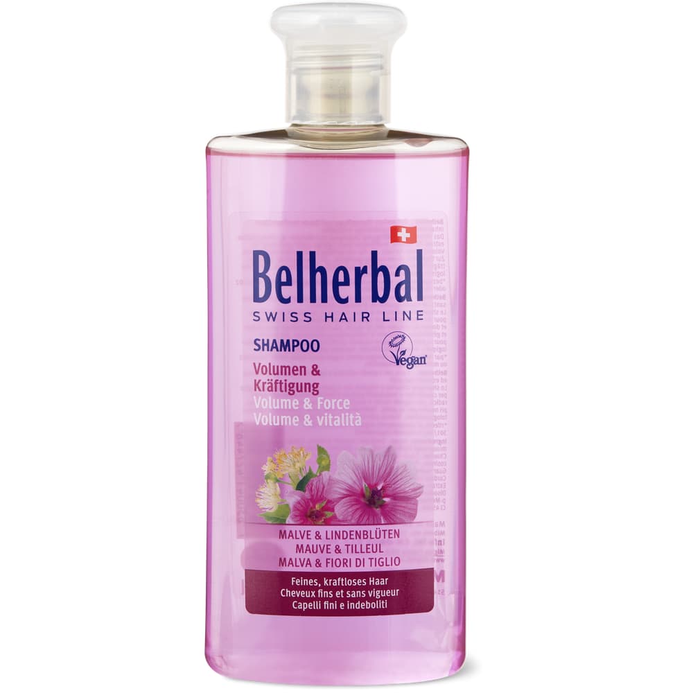 Belherbal Swiss Hair Line · Shampoo · Volume & Strength • Migros