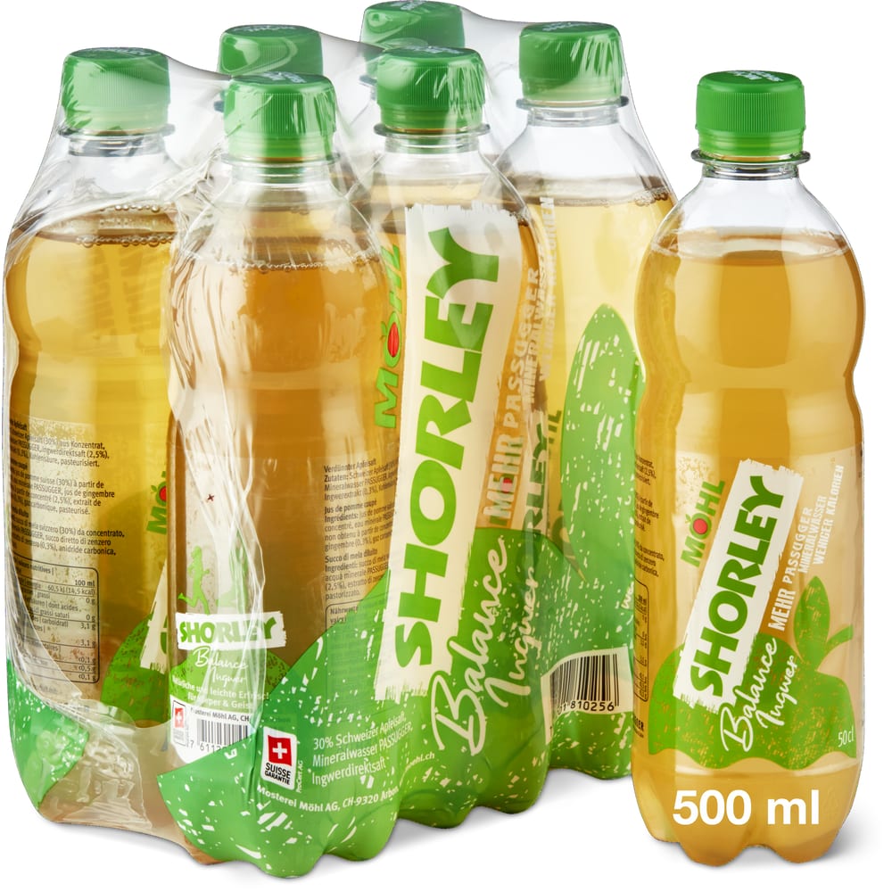 Mosterei Möhl · Shorley Balance zenzero · vegano • Migros