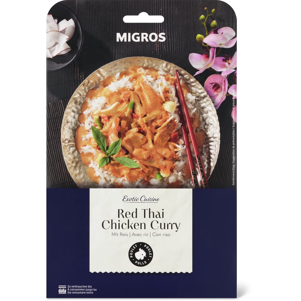Migros · Chicken Red Thai Curry • Migros