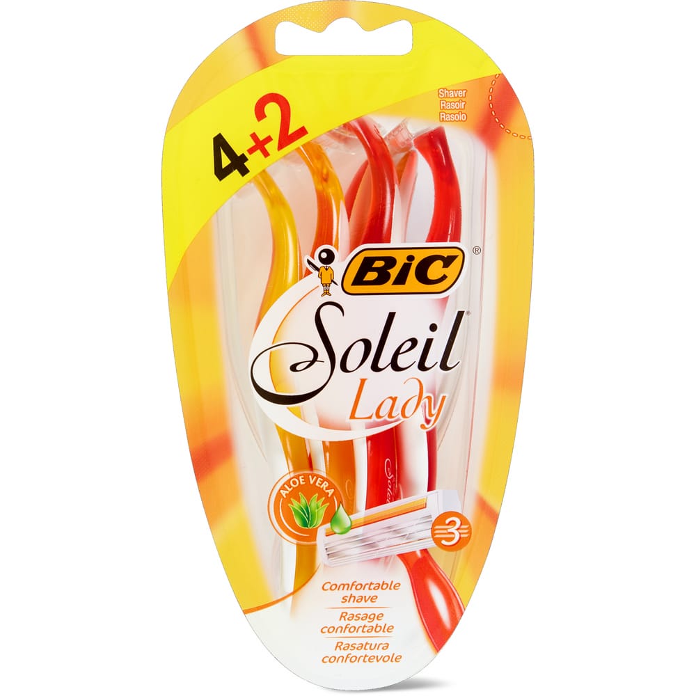 Bic Soleil Lady · Rasoirs jetables · 3 lames • Migros Online