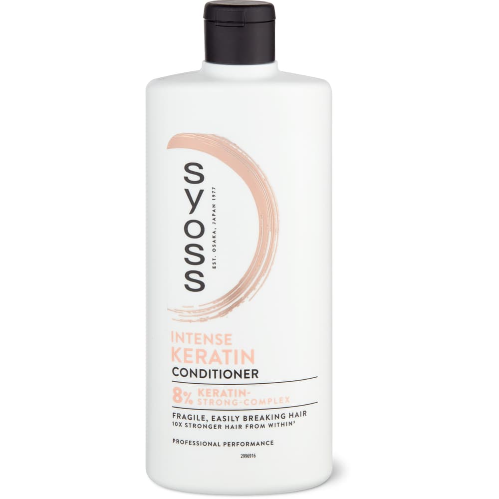 Syoss · Après-shampooing intense à la kératine · Cheveux cassants ...
