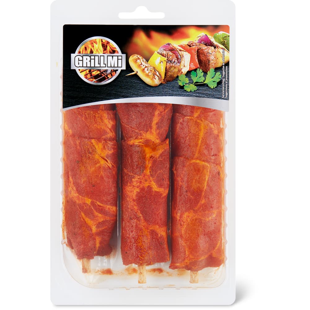 Grill mi · Schweinsfackelspiess • Migros