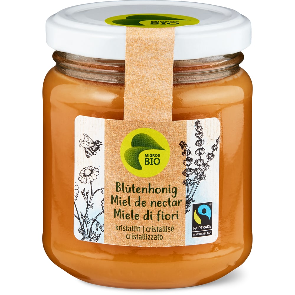 Migros Bio Fairtrade · Blossom honey · crystalline • Migros Online