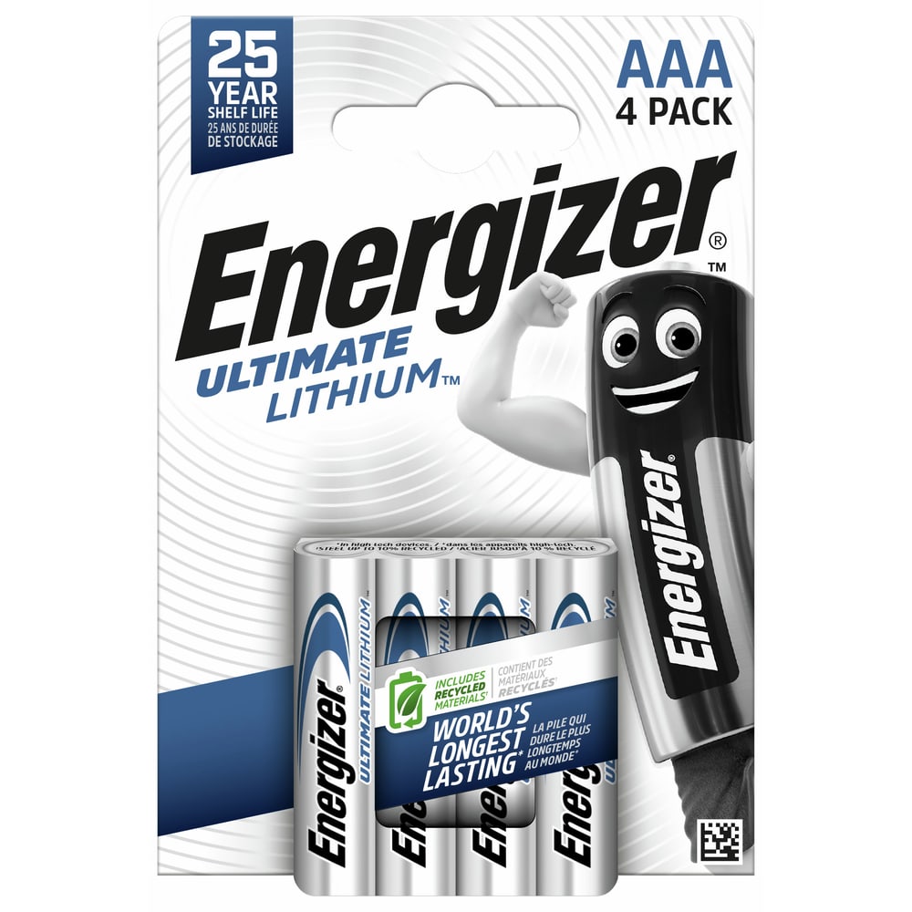Energizer · Batteries · Ultimate Lithium AAA/L92/LR03 • Migros