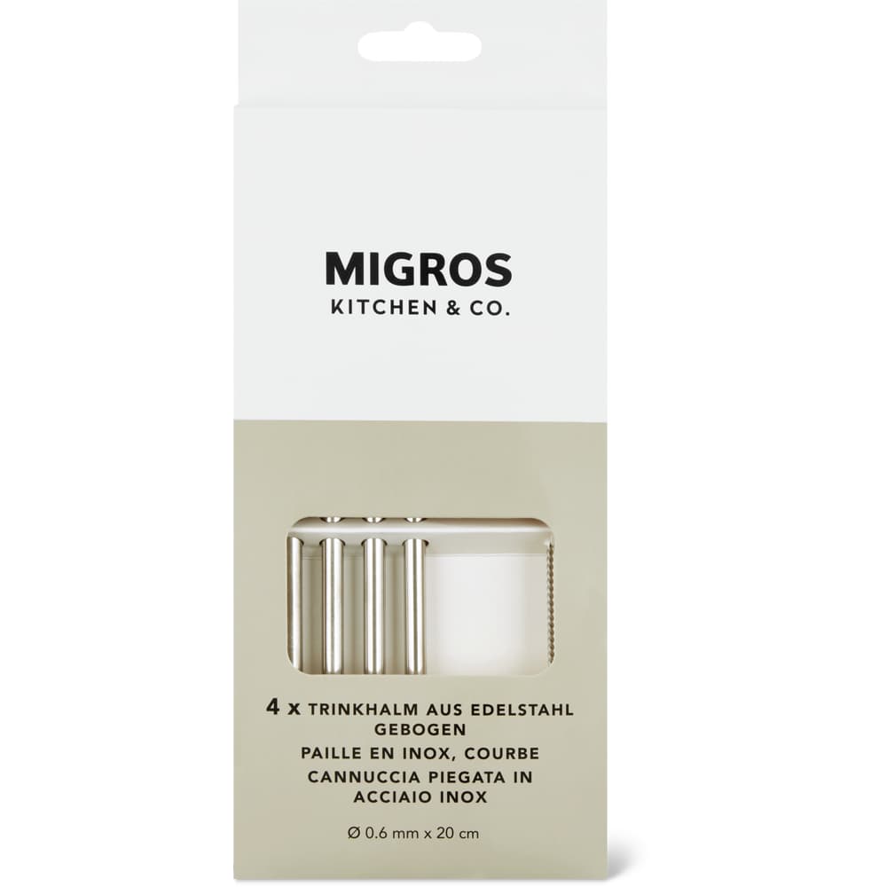 MIGROS KITCHEN & CO. · Cannucce flessibile in acciaio inox • Migros