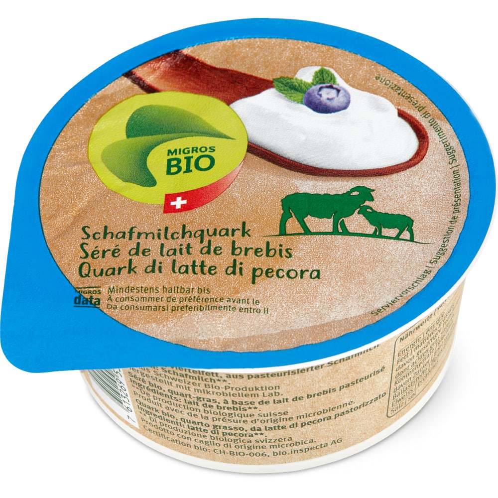 Migros Bio · Sheep's milk quark · Plain • Migros