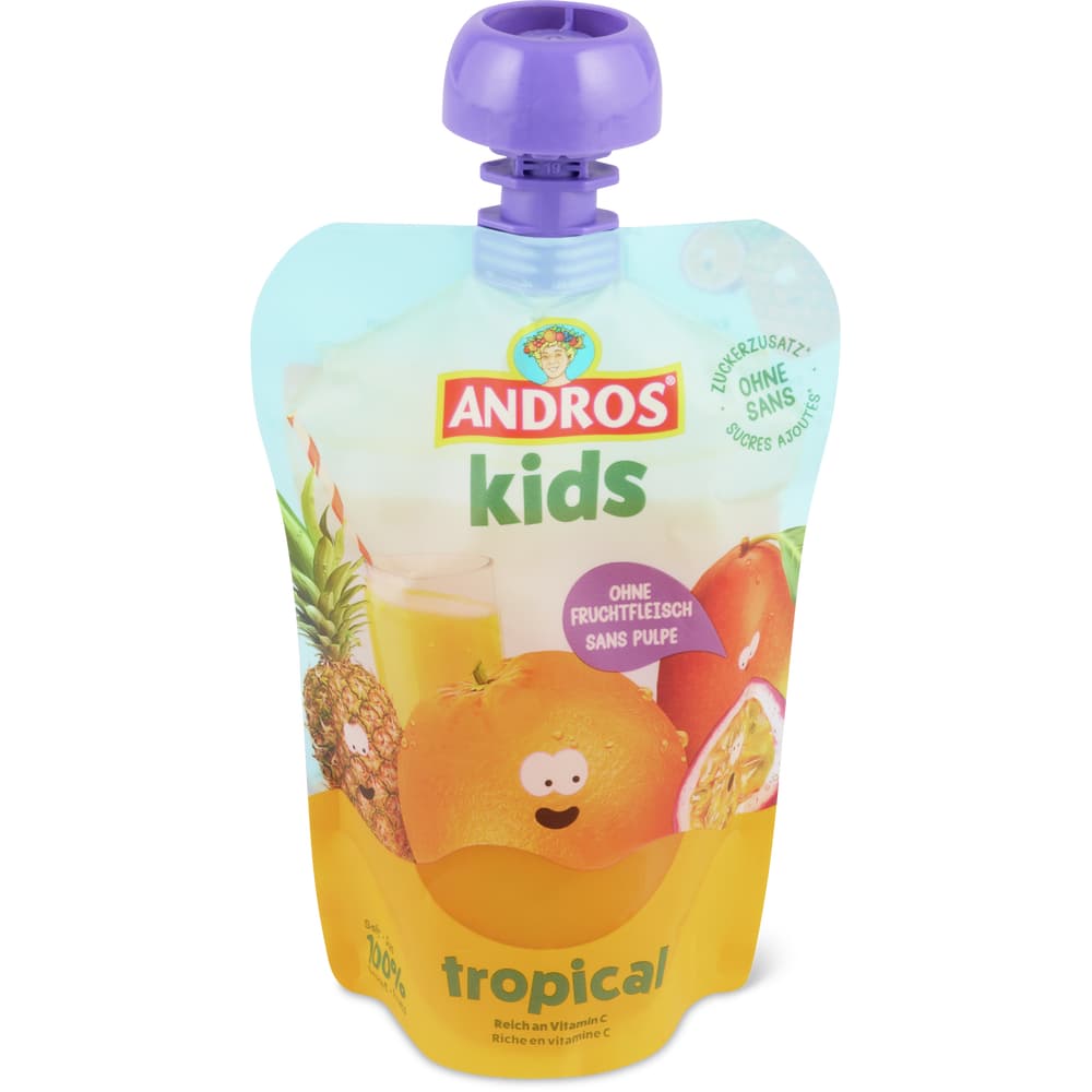 Andros · Jus Tropical Kids • Migros