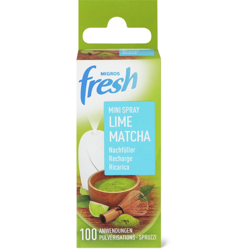M-Fresh · Mini spray refill · Lime Matcha • Migros