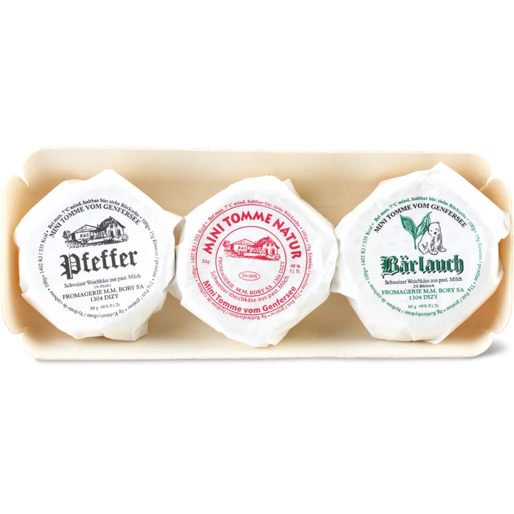 Trio Mini Tomme • Migros