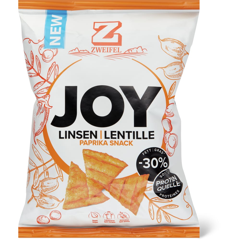 Zweifel · Joy Lentil · Paprika • Migros